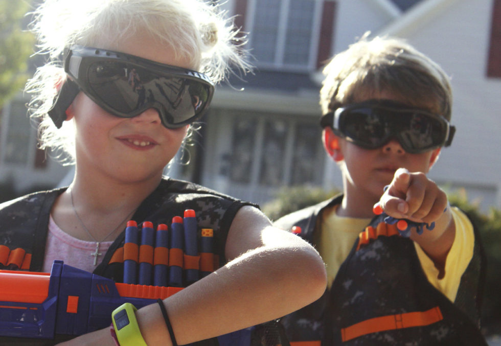 Everything You Need to Know To Run a NERF Party | Triangle Lawn Games