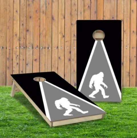Sasquatch Bigfoot Cornhole Boards | Triangle Lawn Games