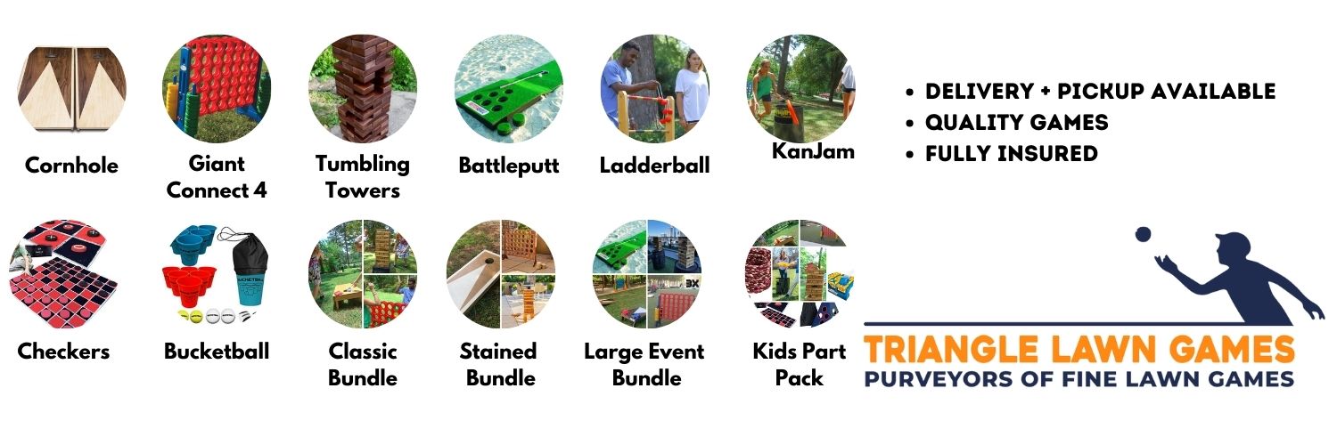 Yard Game Rentals in Atlanta | Triangle Lawn Games